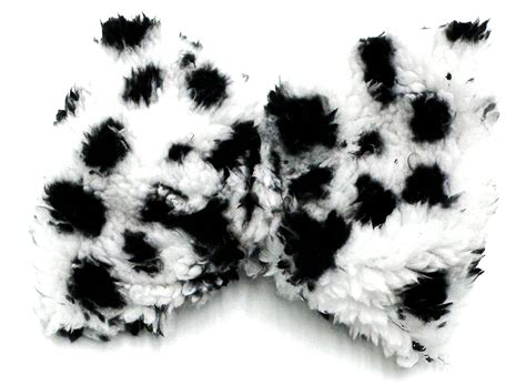 Cruella Cant Touch This Sherpa Classic Jett Jax Bows