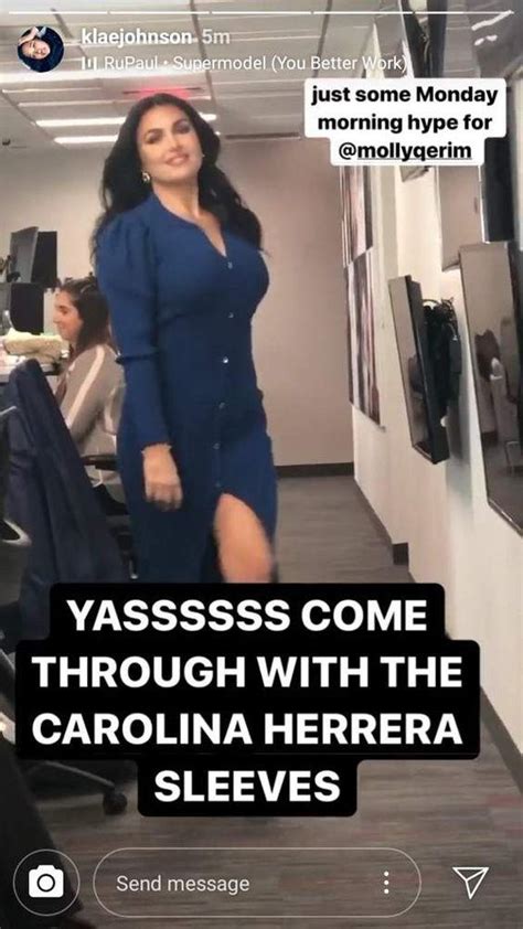 Hot Molly Qerim Rose In Navy Blue Dress By Mvdbutler On Deviantart