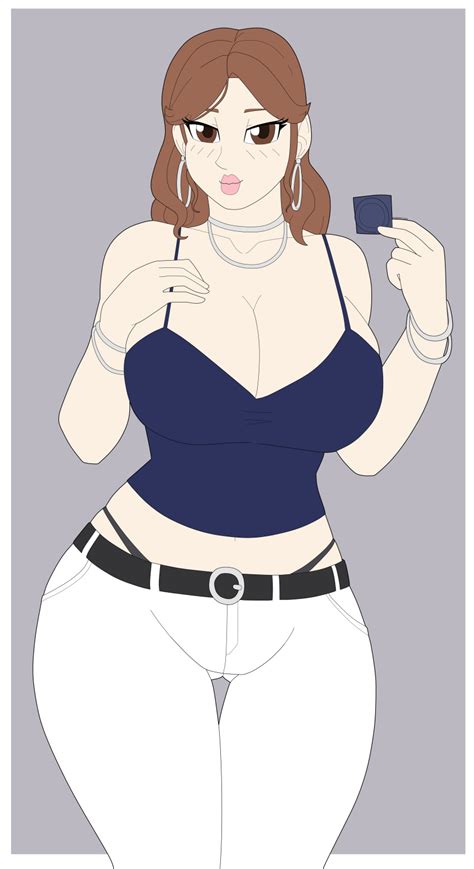 Rule 34 1girls Athorment Athorment Oc Big Breasts Cleavage Condom
