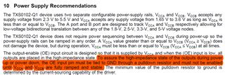 TXS Q Power Sequence Question Of VCCA And OE Pin Logic Forum Logic TI E E Support Forums