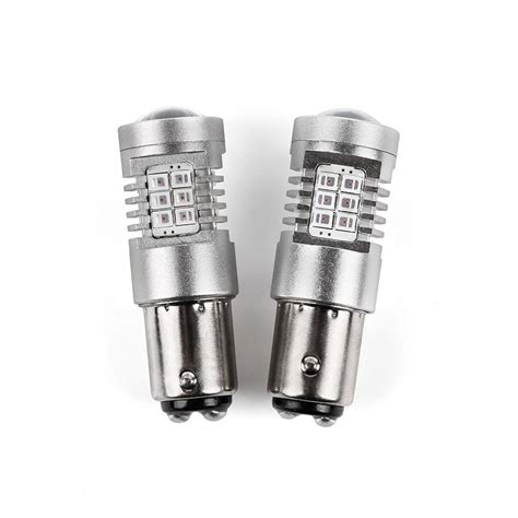 Hexar 1157 Canbus Led Break Light Red ไฟเบรค Diy Retrofit