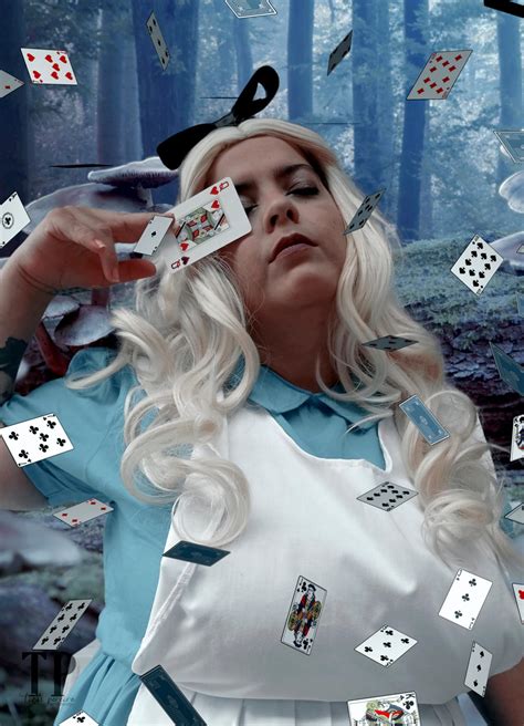 Alice Playing With Cards By Shadowprincesst On Deviantart