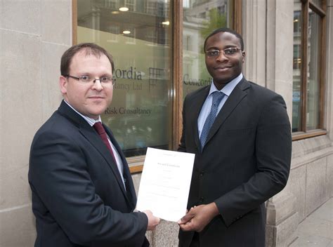 Concordia Presents ‘corporate Risk Prize To Winner Tolulope Adesanya