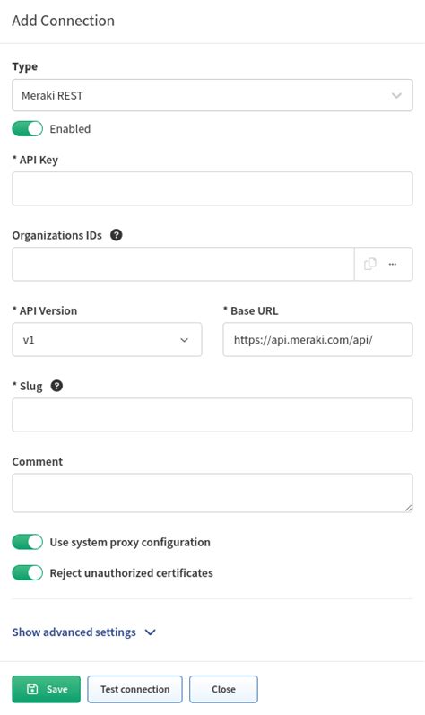 cisco meraki ip fabric documentation portal