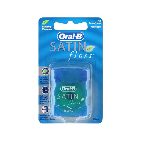 Oral B Satin Floss 25m Checkdate
