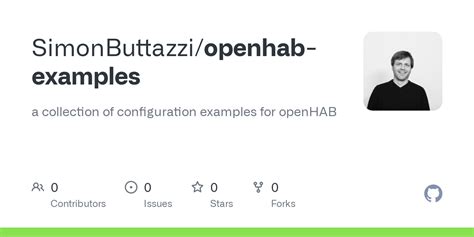 Github Simonbuttazziopenhab Examples A Collection Of Configuration
