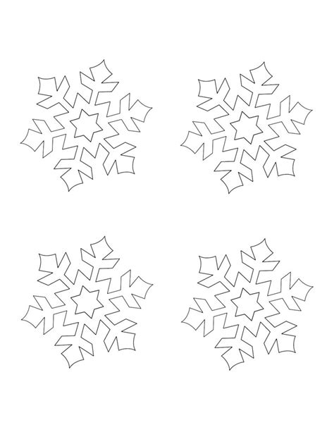 Схемы трафареты снежинок для вырезания из бумаги А4 Аналогий нет Snowflake Template Paper