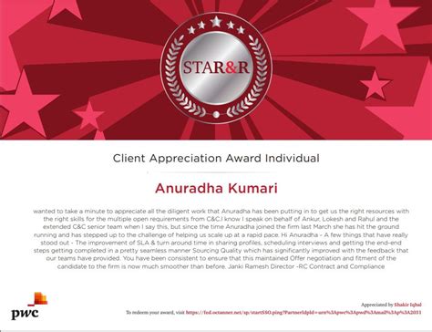Anuradha Sinha On Linkedin Pwcindia Grateful Pwcproud