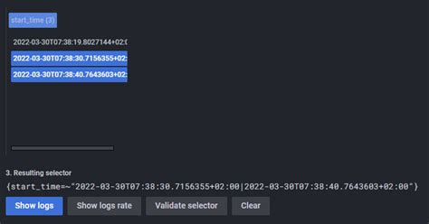 Logql From Log Browser Not Masking Regular Expressions · Issue 47039