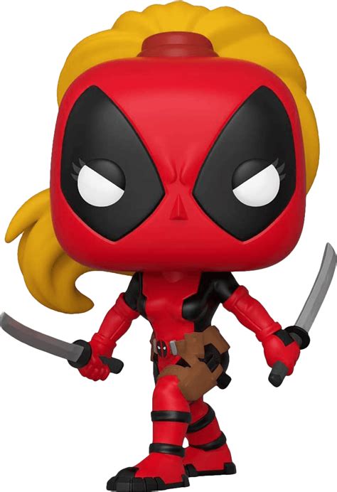 Funko Pop Marvel 549 Deadpool Lady Deadpool Vinyl Bobble Head New