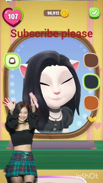 Blackpink Jennie Makeover By My Talking Angela 2 🔥🔥 Mytakingangela