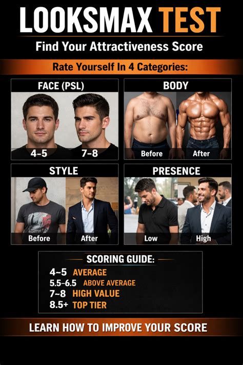 Looksmax Test Find Your Attractiveness Score Looksmaxxing Wiki