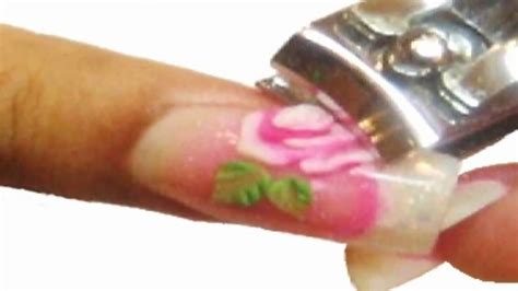 How I Remove My Acrylic Nails Youtube