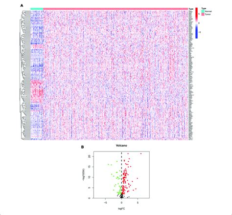 Overview Of De Frgs A The Heat Map Shows The Expression Profile Of