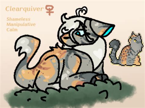 Drawing Clangen Cats 1 Clearquiver Lore In Dec By Vo1canical On