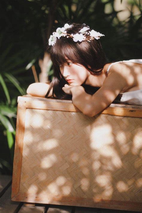 攝影甜美可愛小仙女白色長裙 每日頭條