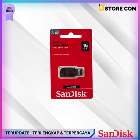 Jual Sandisk Cruzer Blade Cz50 Flashdisk Kota Batam Itstorecom