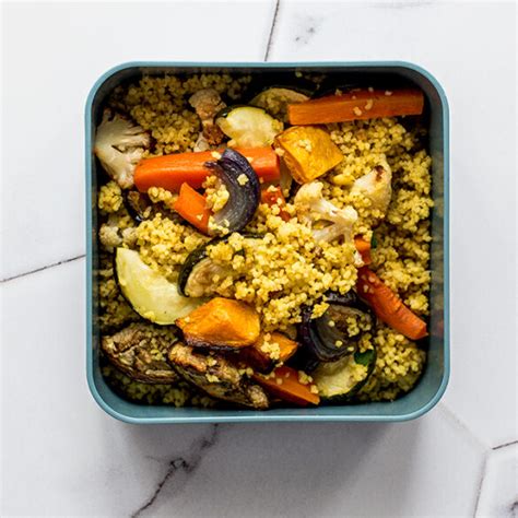 Kuskus Z Pieczonymi Warzywami Make Bento Not War