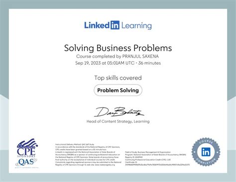 Certificate Of Completion Pranjul Saxena