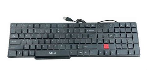 Adnet Usb Wired Keyboard At ₹ 180 Piece Usb Keyboard In New Delhi Id 2853665239688