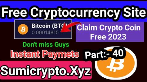 New Free Cryptocurrency Site Claim Every Minute Earn 10000 Token
