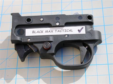 Ruger 10 22 Trigger Assembly By Hornet Custom Black Max Tactical Group 2 25 Lb Ebay