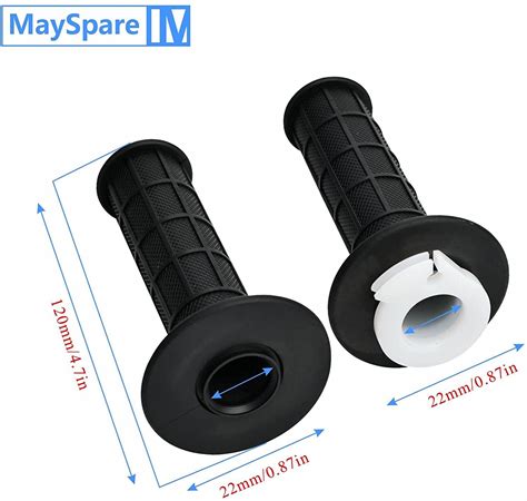 22mm Twist Throttle Accelerator Handle Grips And Cable 50 Set With