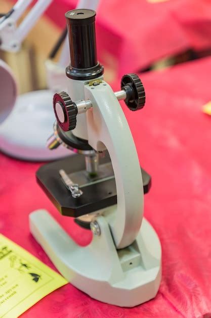 Premium Photo Laboratory Equipment Optical Microscope For School