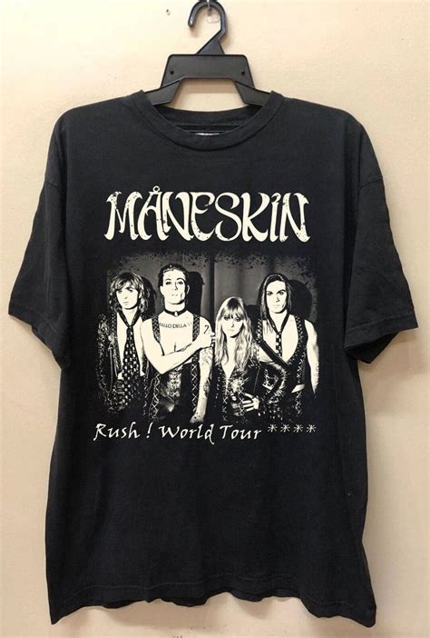Comfort Color Funny Rush tour 2023 shirt Maneskin Shirt Måneskin fans