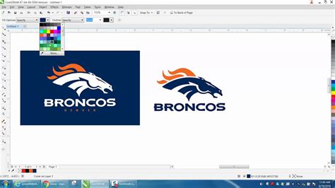 Corel Draw Tips Tricks Remove Double Lines And Add Color Youtube