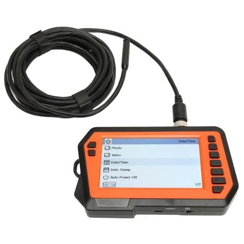Endoscope industriel HD DUOKON Caméra d inspection avec écran IPS et lumières LED ultra