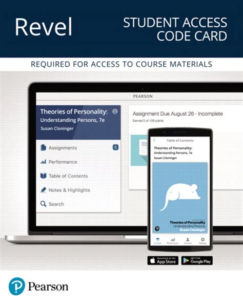 Revel Access Code For Theories Of Personality Understanding Persons