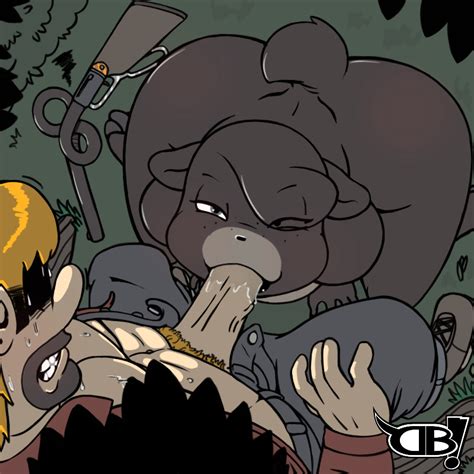 Rule 34 Ambiguous Gender Anthro Ass Bear Beard Big Butt Big Nose