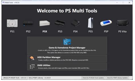 PS PS Multi Tools V Disponible