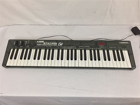 Midiman Usb Key Station 61 Key Middi Controller Reverb