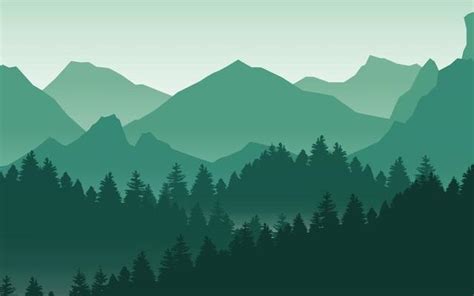 Green Landscape Vector Art Icons And Graphics For Free Download
