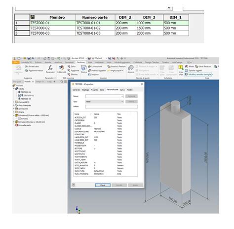 ilogic rule to update custom iproperties with ipart autodesk community