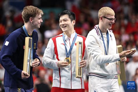 卓球男子シングルス、中国の樊振東が金メダル パリ五輪