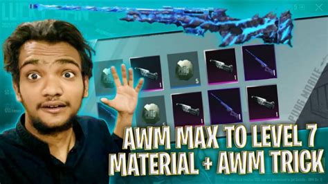 NEW GODZILA AWM MAX TO LEVEL 7 MATERIAL AWM TRICK FUNNY REACTION ROARABUBAKER YouTube