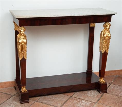 Proantic Ancient French Empire Console Period Early 19th Century