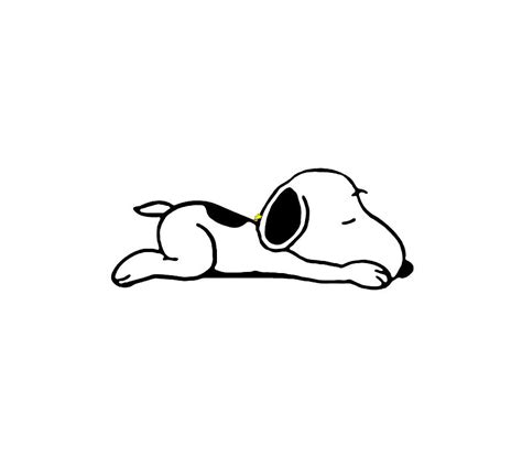 Snoopy Sleep Digital Art By Peter B Lutes Pixels