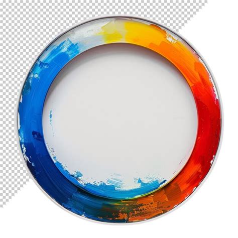 Premium PSD Color Isolated On Transparent Background