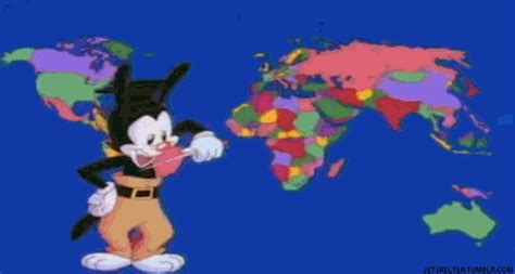 Animaniacs Canción de los paises x La paz comienza con una sonrisa