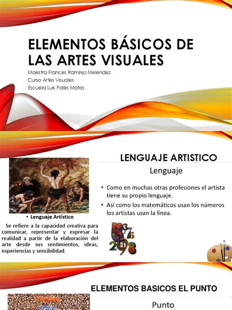 Leccion 1 Elementos Básicos Artes Visuales Pdf Color Dibujo