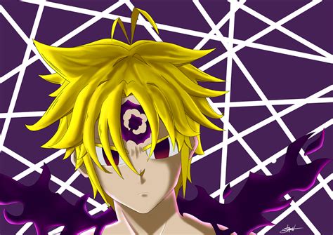 Meliodas Fan Art Staren Illustrations Art Street