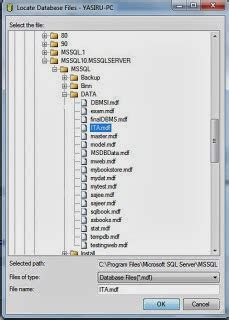 PINSIL Memindahkan Database SQL Server Ke Komputer Lain