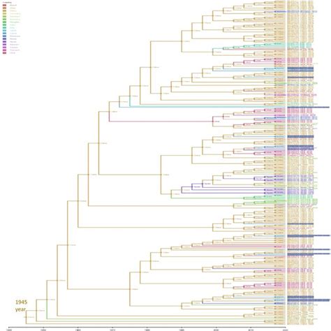 Bayesian Phylo‐geographical Analysis Of Pcv3s On The Combination Of Download Scientific Diagram