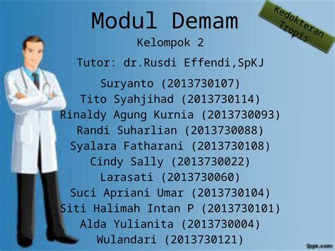 PPTX PBL Modul Demam Tropis Kel Pptx DOKUMEN TIPS