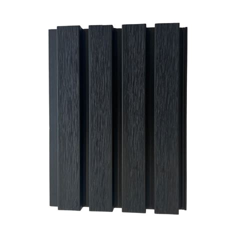 Slatted Cladding Board Golden Teak Artificial Living