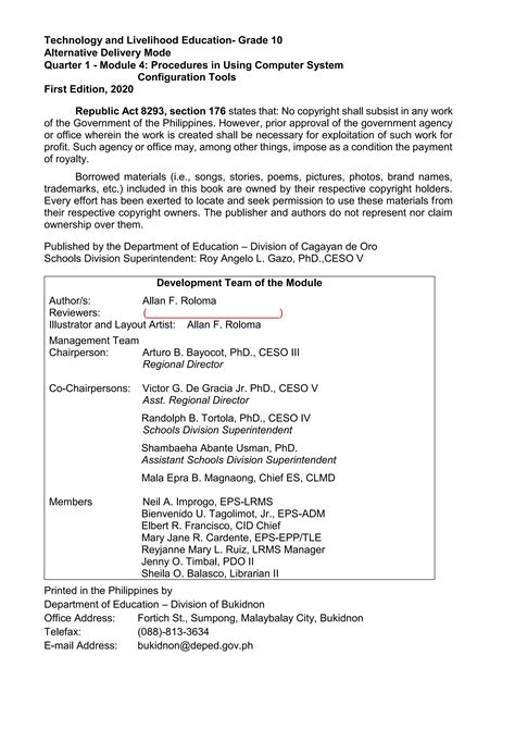 Tle10ictcssq1m4v3 1docx